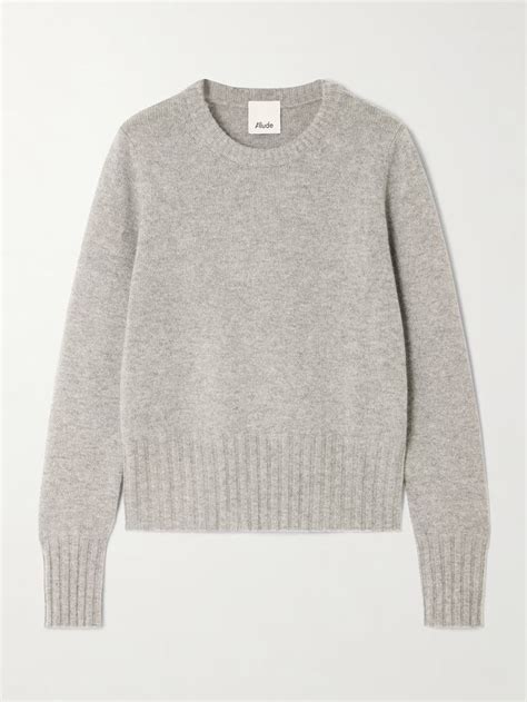 Allude Wool And Cashmere Blend Sweater