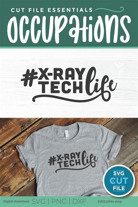 X Ray Tech Life Svg File Xray Technologist So Fontsy