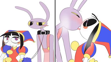 Jax X Pomni Just A Walk… And Suddenly A Kiss L Circus Comic Tadc