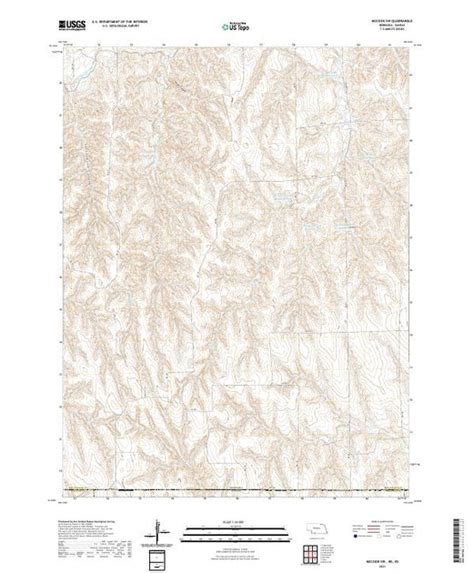 Usgs Us Topo 7 5 Minute Map For Mccook Sw Neks 2021 American Map Store