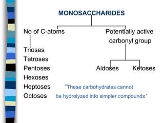 7 Chemistry Of Carbohydratesppt