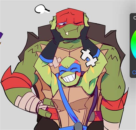 Raph X Leo Comic Artofit
