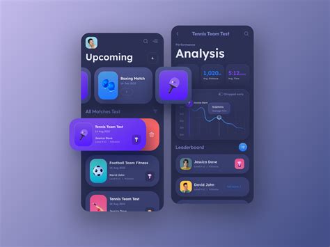 Sports Games Testing And Analysis App By Mw Design Strategies On Dribbble