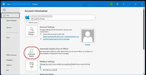 How To Set Out Of Office In Outlook App Mobile Desktop Guide