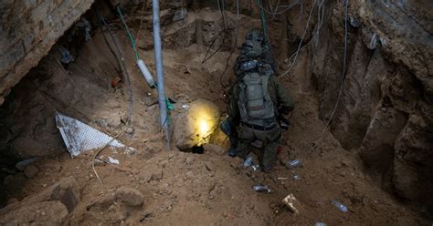 El Jefe Del Ejército Israelí Considera “buena Idea” Inundar Los Túneles