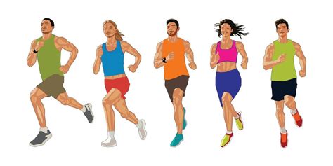 Running Clipart Vector Art Icons And Graphics For Free Download