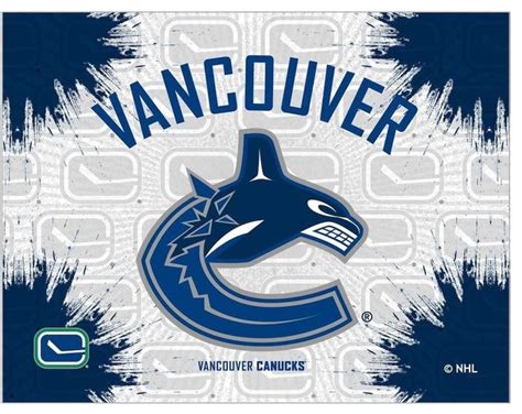 Vancouver Canucks Logo Canvas 32x24 Contemporary Prints And Posters By Team Sports Houzz