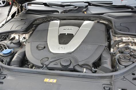 Mercedes Benz Maybach Engine At Revolve Car Show In Manila Philippines