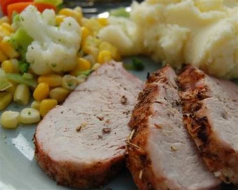 Grilled Pork Tenderloin With Italian Rub Recipe Chefs Resource Recipes