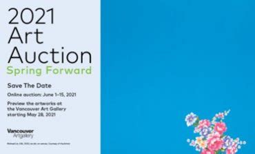 Vancouver Art Gallerys Art Auction 2021 Goes Virtual From June 1 To