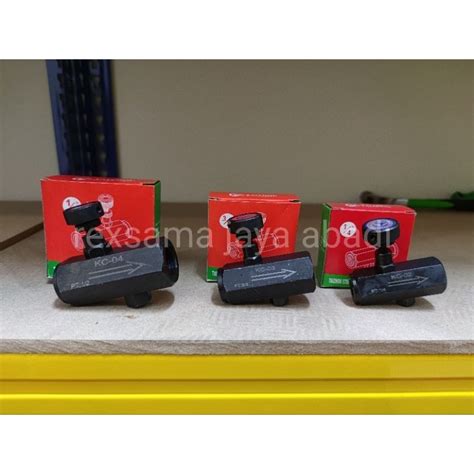 Jual Kc 06 Pt 06 34 Inch Flow Control Throtle Check Valve