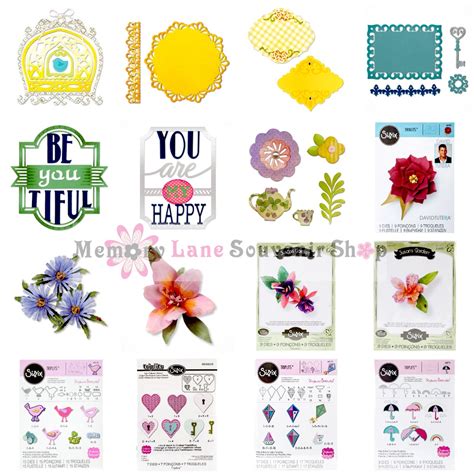 Sizzix Thinlits Dies Sets1 Shopee Philippines