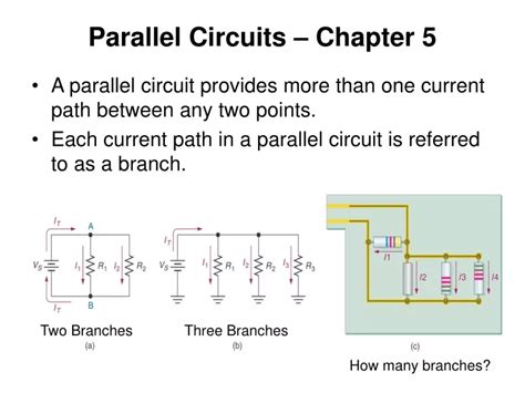 PPT Parallel Circuits In Electronics Characteristics And