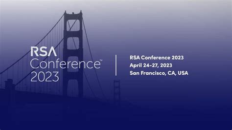 Cybersecurity Cybersecurityevent Rsaconference2023 Rsac2023 Ssh Communications Security