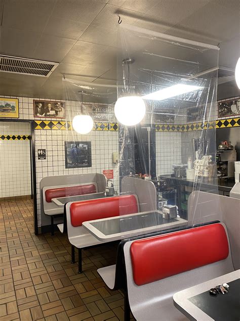Waffle House Got Bigger Shields Between Every Booth Than We Do On Our
