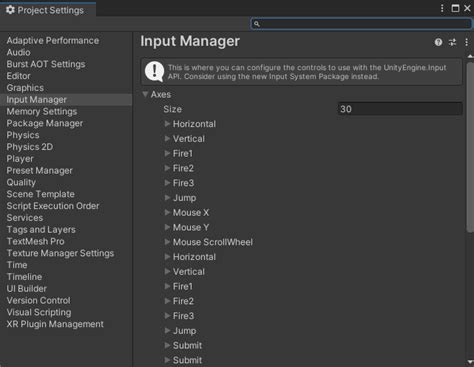 【游戏开发笔记003】input Manager与玩家水平移动inputmanager Csdn博客