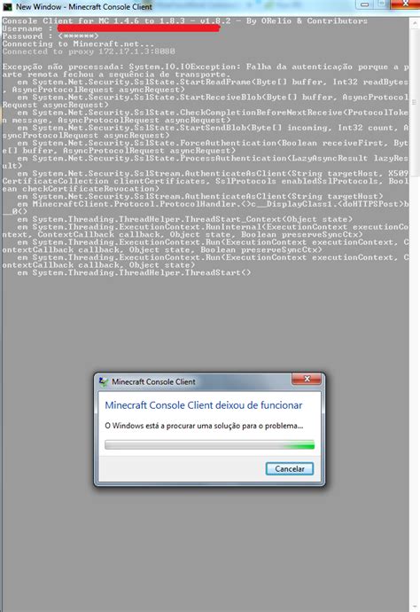 Proxy · Issue 80 · Mccteamminecraft Console Client · Github