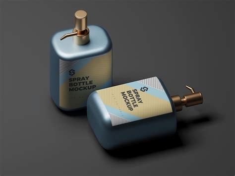 Premium Psd Perfume Spray Bottle Mockup Premium Psd Perfume Spray Bottle Mockup