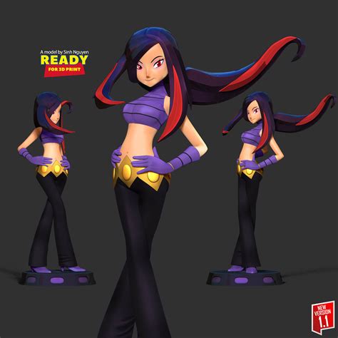 Lucy Pokemon Master 3d Model By Sinh Nguyen