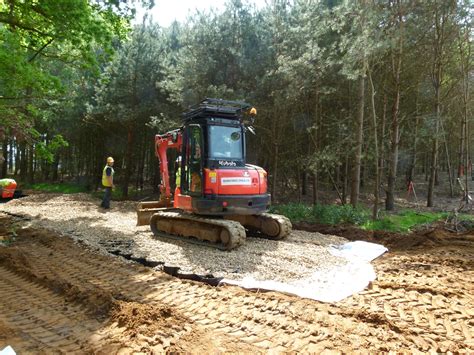 Woodland Vehicle Access Abweb TRP Tree Root Protection Geocells