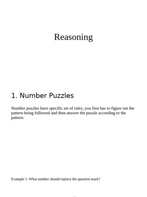 Reasoning Pdf Notation