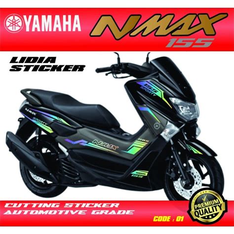 Cutting Sticker Nmx Old Stiker Nmx Lama 01 Lazada Indonesia