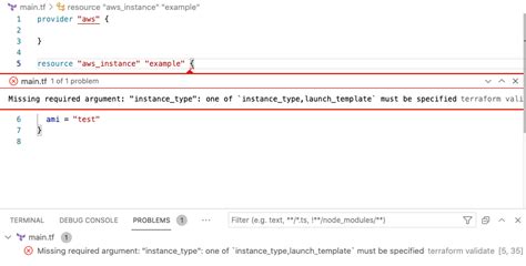 Provide Diagnostics And Quick Fixes For Invalid Configuration · Issue