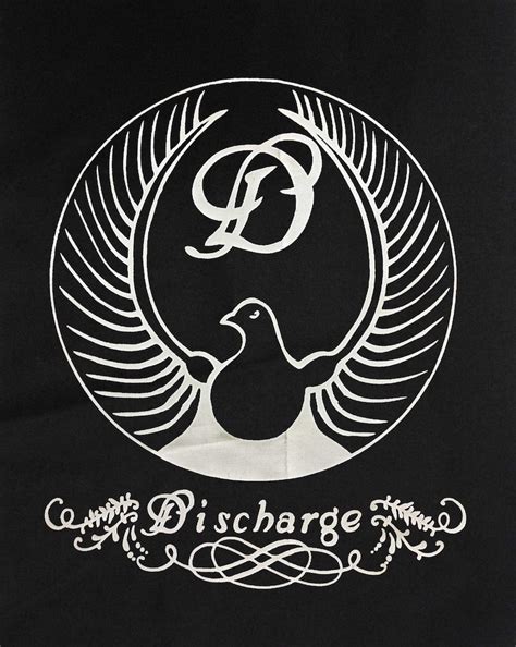 Discharge Back Patch Two Option Etsy