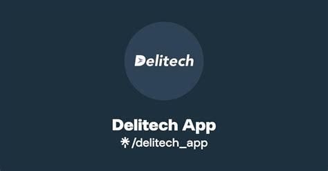 Delitech App Facebook Linktree