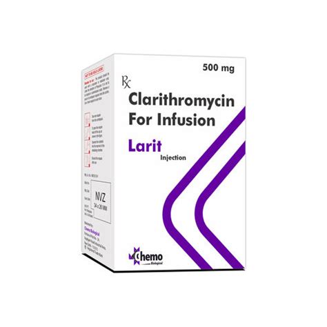 Clarithromycin Inj For Infusion At Best Price In New Delhi Chemo