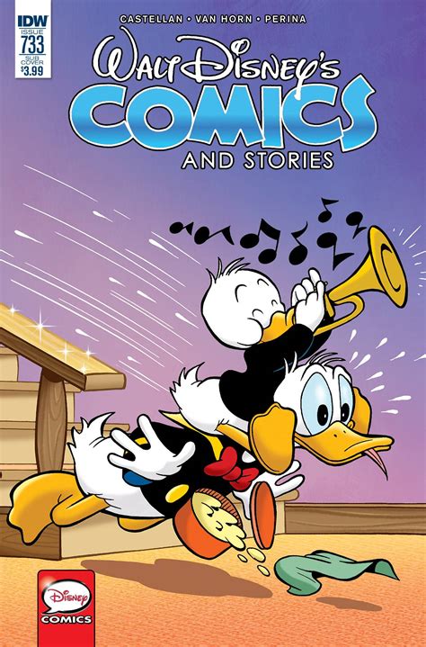 Walt Disneys Comics And Stories 733 Subscription Cover Fresh Comics