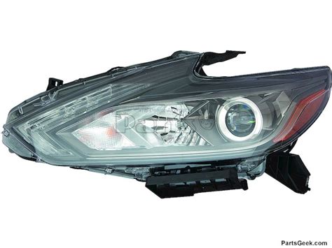 16 2016 Nissan Altima Headlight Assembly Body Electrical Action