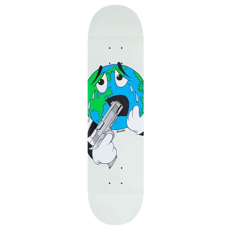 Quasi World One Skateboard Deck 8 375 Slugger Skate Store