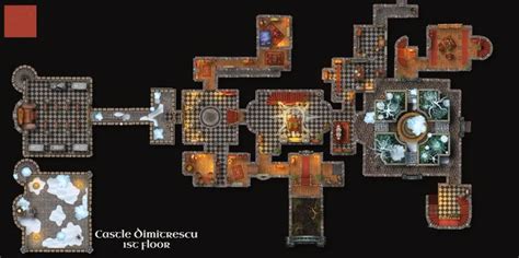 Maps Of The Dimitrescu Castle From Resident Evil Village For Dnd Oc