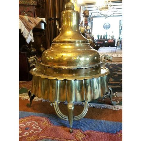 19th Century Brass And Copper Three Part Brazier Chairish