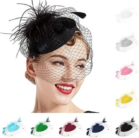 2025 Kentucky Hats Derby 20s Vintage Derby Fascinators Hat With Hair