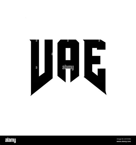 Vae Letter Logo Design For Technology Company Vae Logo Design Black
