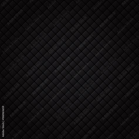 Black Square Pattern Luxury Sofa Background And Texture Stock Vector