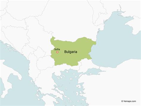 Bulgaria Map 60 фото