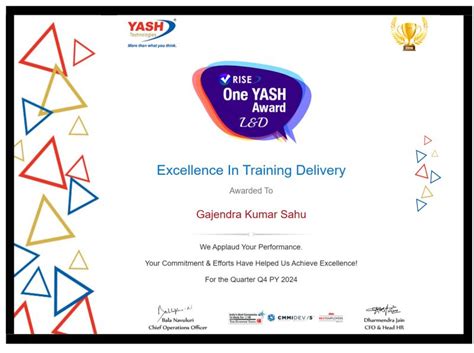 gajendra sahu on linkedin yashtechnologies gratitude