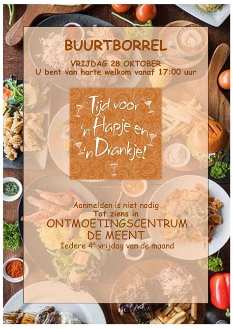 Buurtborrel In De Meent Mijn Amstelveen