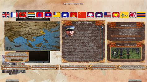 Sun Chuanfang Playable Faction Image Republic Of China 1924 V 1 0 English Edition Mod For