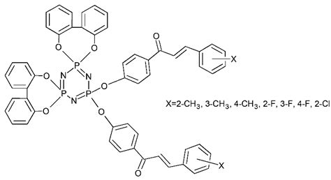 Chalcone Cyclophosphazene Derivatives Download Scientific Diagram