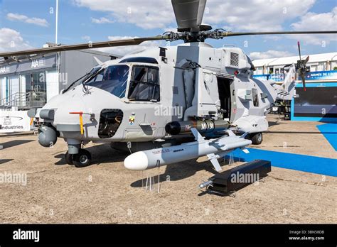 Nhindustries Nh90 Sea Tiger Aww Helicopter With A Mbda Marte Er Anti