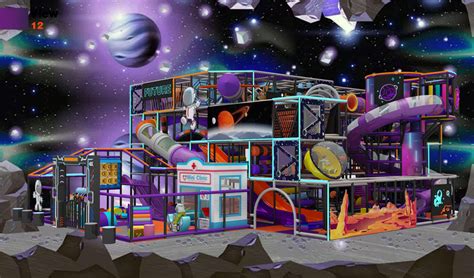 Space Theme Indoor Playground