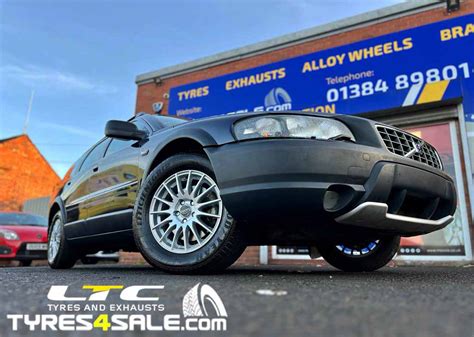 Set Of 16 Romac Pulse Silver Alloy Wheels For Volvo Xc70
