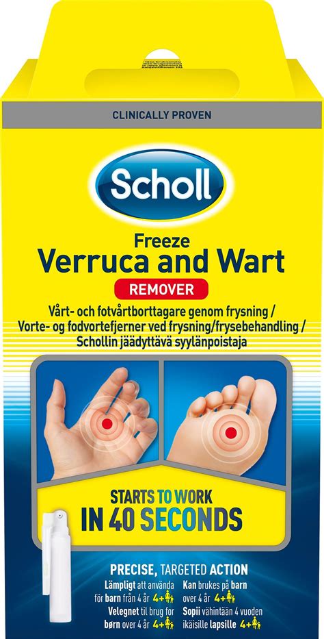 Scholl Wart Remover Freeze Verruca 80 Ml