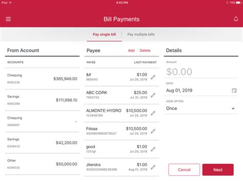 App Shopper CIBC Mobile Banking Finance