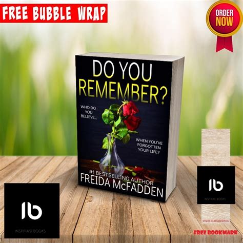 Jual Do You Remember By Freida Mcfadden English Version Shopee Indonesia