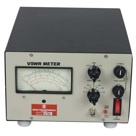 Micro Tech Instruments Solid State Vswr Meter At ₹ 9000 Piece In